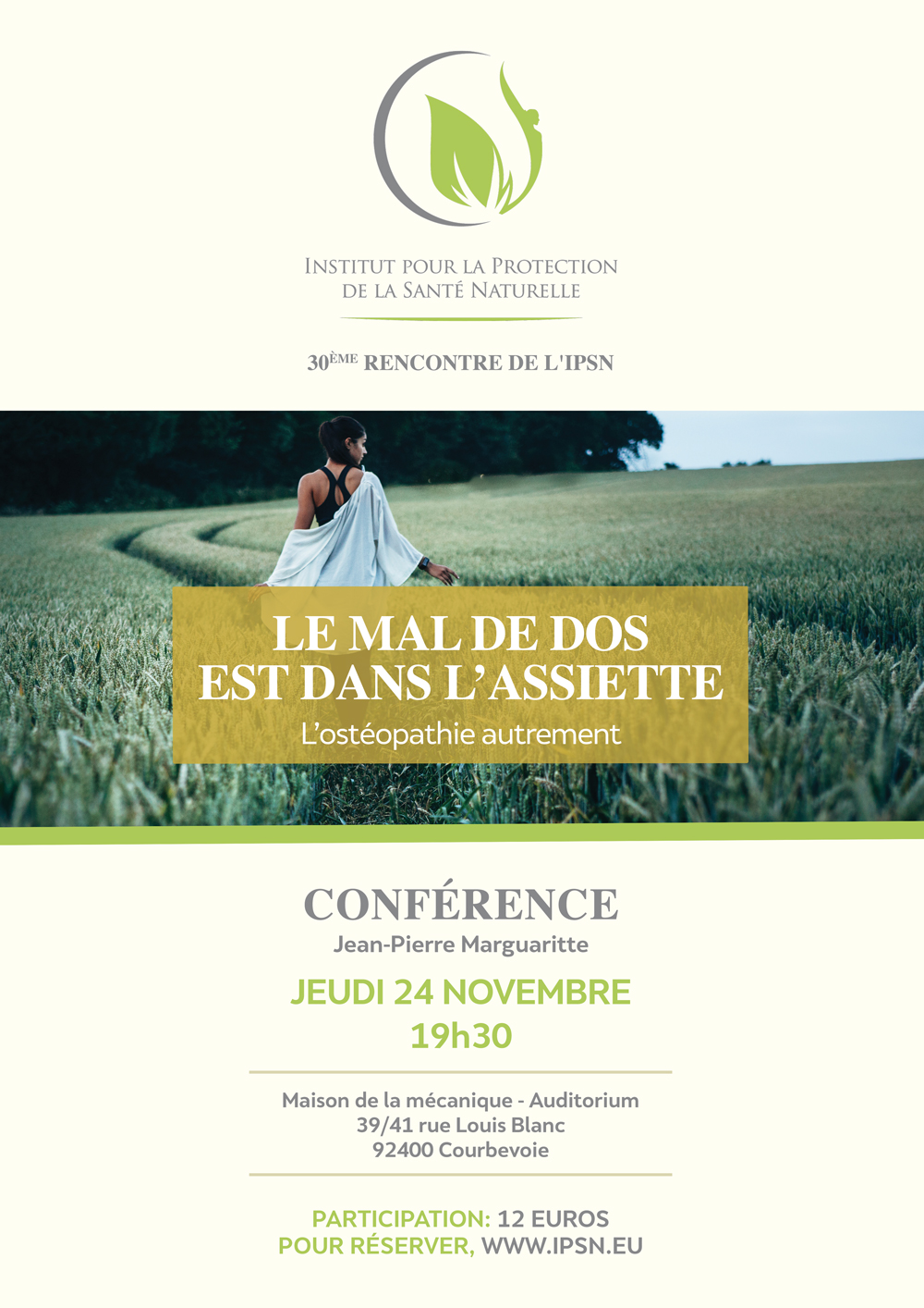 Institut pour la Protection de la Santé Naturelle 30ème rencontre de l ...